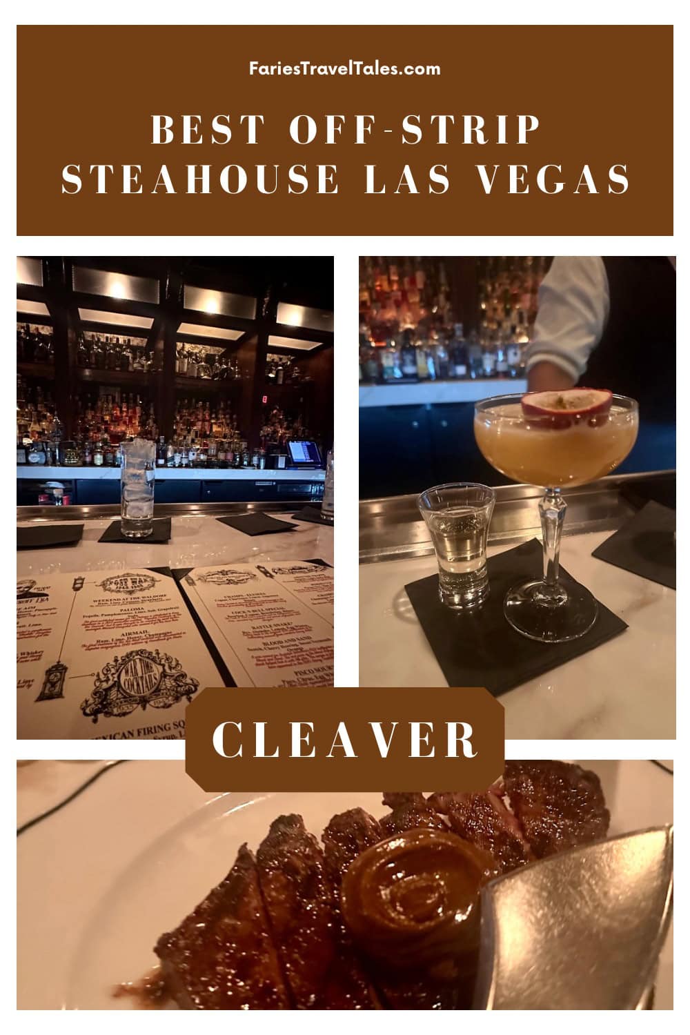 Cleaver: Best Off-Strip Steakhouse Las Vegas - Faries Travel Tales